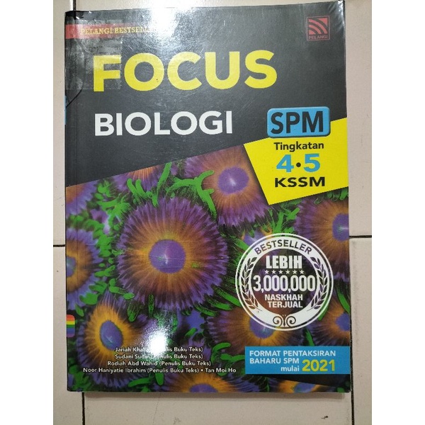 [Buku Terpakai] Biologi SPM Tingkatan 4 dan 5 Pelangi Fokus | Shopee Malaysia