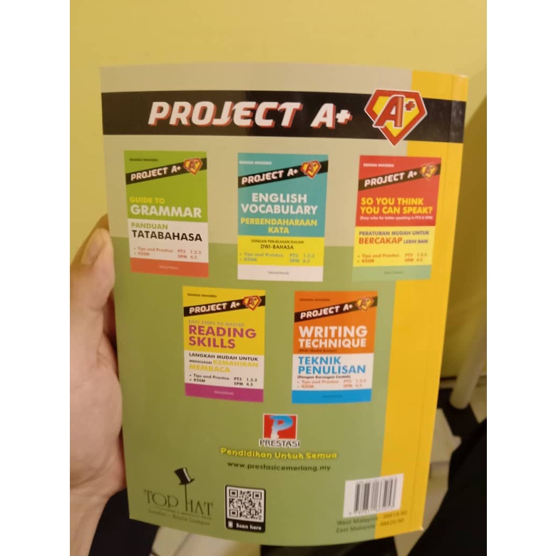 Project A+: Model English Essays For PT3 PMR & SPM Enhance Writing ...