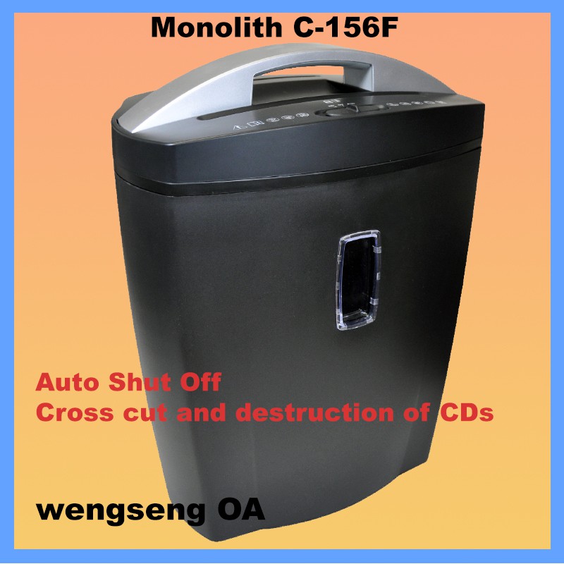 MONOLITH C 156-F Paper Shredder / Brand Germany / Able to Shred Credit ...