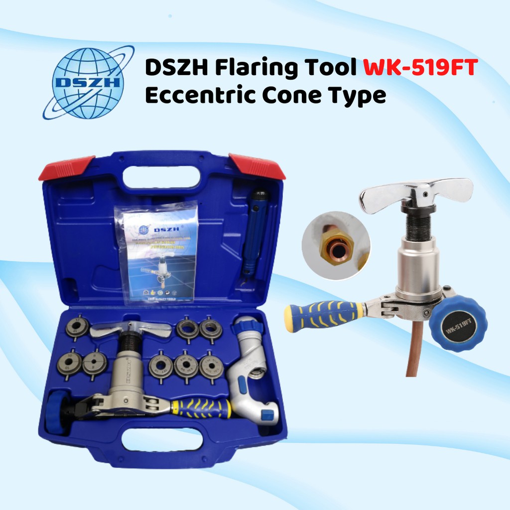 DSZH Flaring Tool WK-519FT Eccentric Cone Type | Shopee Malaysia