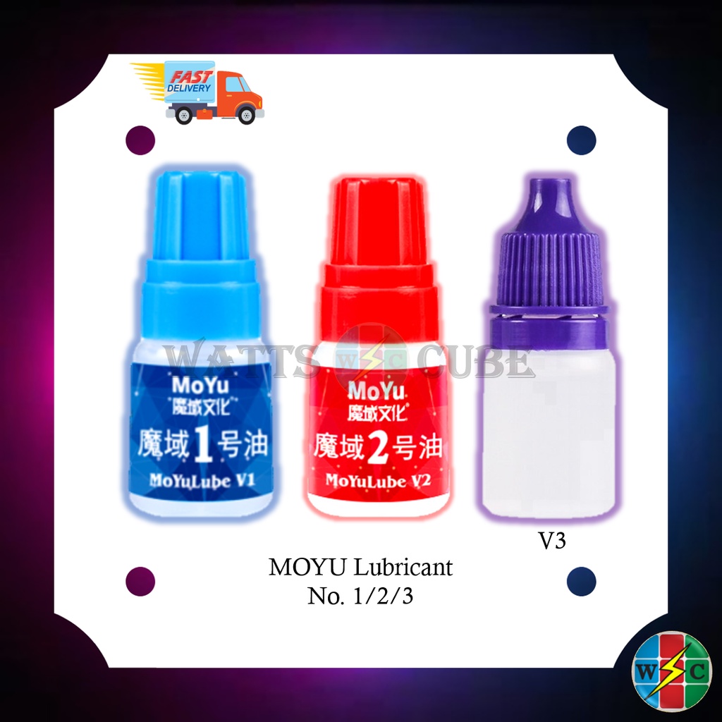 🔥READY STOCK🔥MoYu V1 V2 V3 Lube 5ML Speed Cube Lubricant | Shopee Malaysia