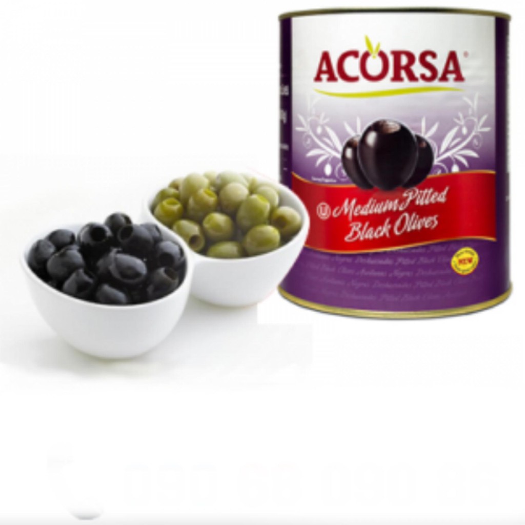 Acorsa Medium Pitted Black Olives 3 Kg | Shopee Malaysia
