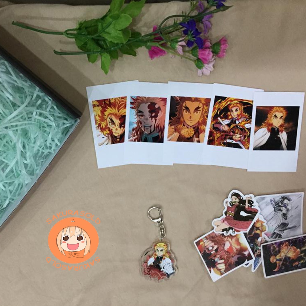 Demon Slayer Gift Box Set Kimetsu No Yaiba Gift Box Anime Present Anime ...