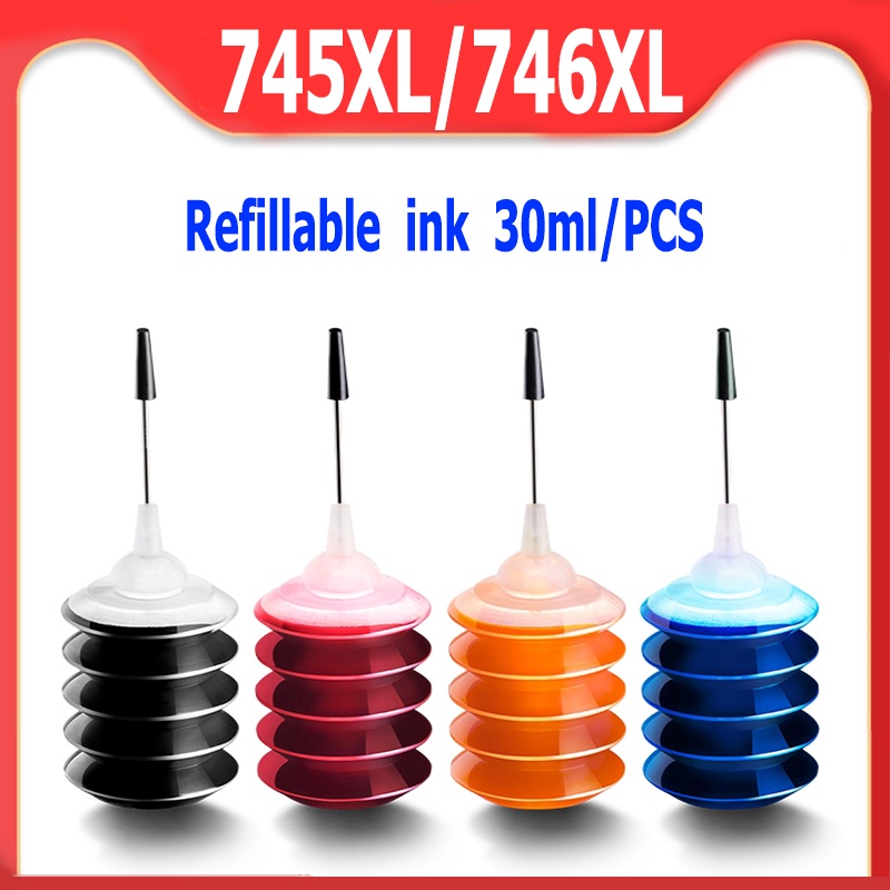 compatible Canon 745 746 ink 745s 746s ink 745xl refillable ink ...