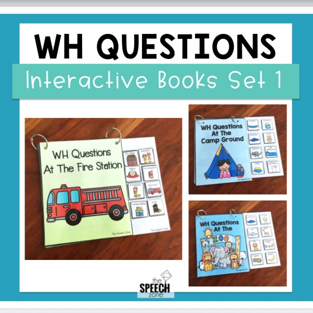 Printable WH Questions Interactive Book Set 6 Books | Shopee Malaysia