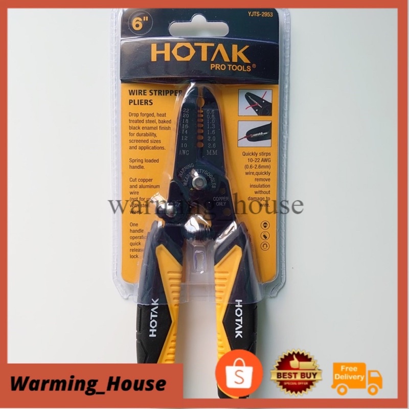 Hotak Pro Tools Multi Purpose Cutter / Coax wire stripper / Wire cutter ...