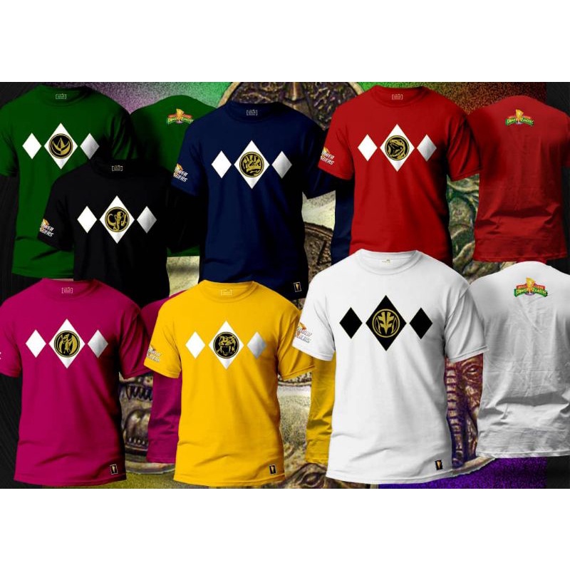 Baju Power Rangers MMPR | Shopee Malaysia
