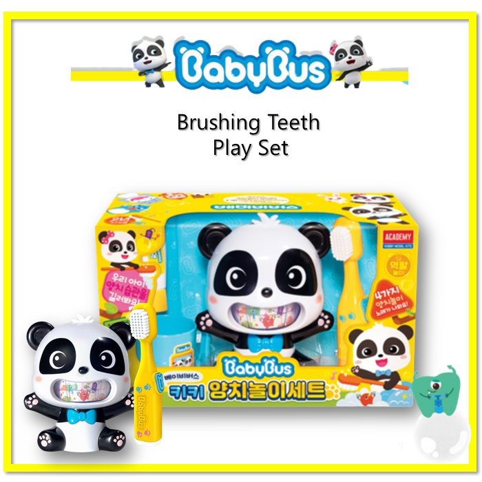 [ACADEMY] Babybus KIKI Brushing Teeth Play Set | Shopee Malaysia