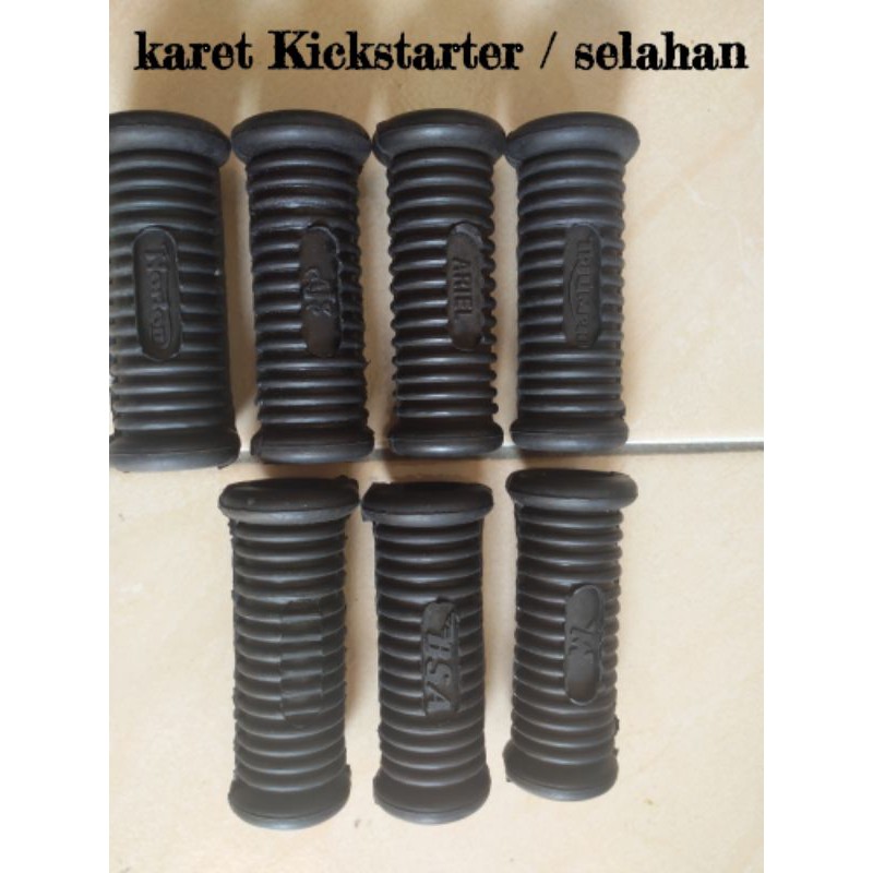 Classic And Custom Motorcycle Kickstarter/selahan Rubber | Shopee Malaysia