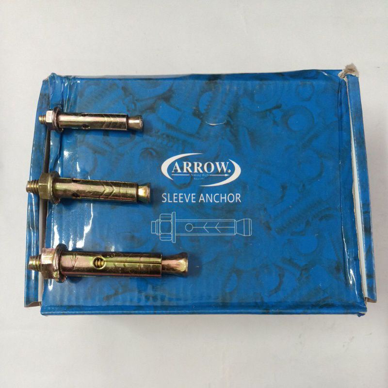 Arrow Sleeve Anchor / Wall Plug Besi | Shopee Malaysia