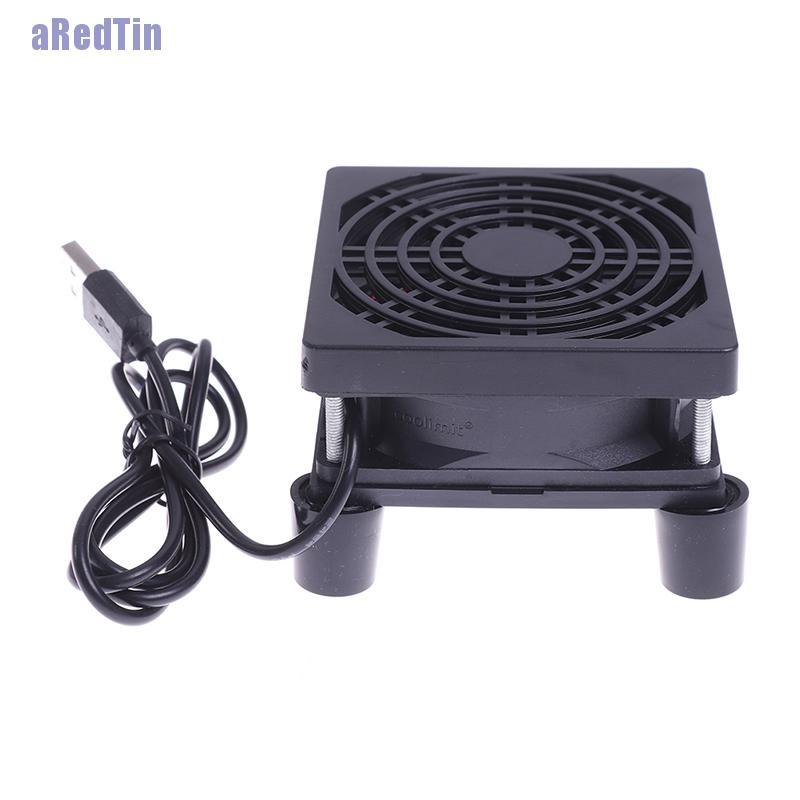 aRedTin DC 5V USB Power Router fan DIY PC Cooler TV Box Wireless ...