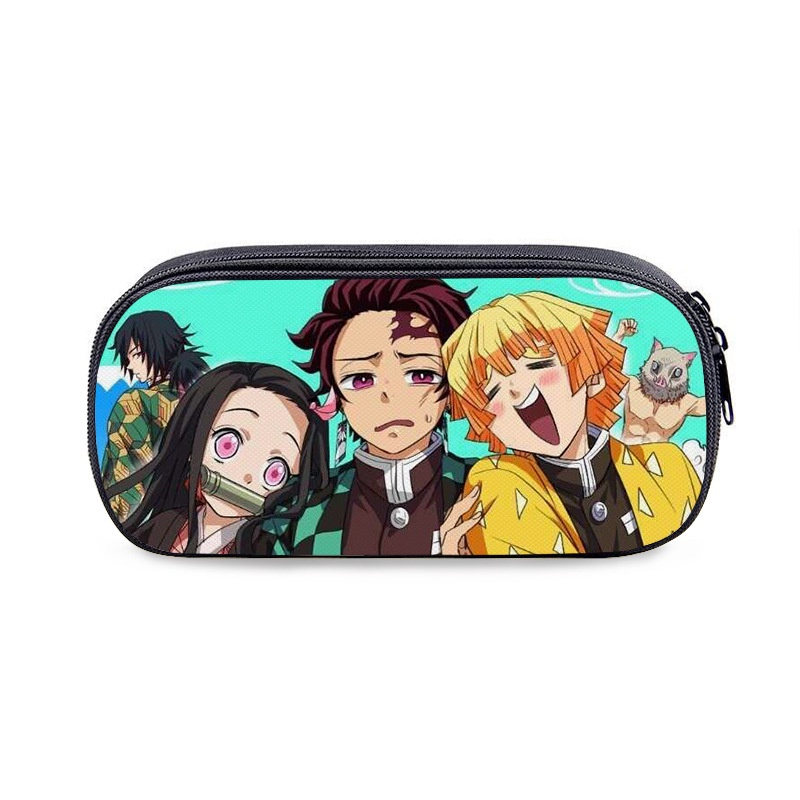 AG Demon Slayer Anime Stationery Pencil Case Waterproof Pen Bag ...