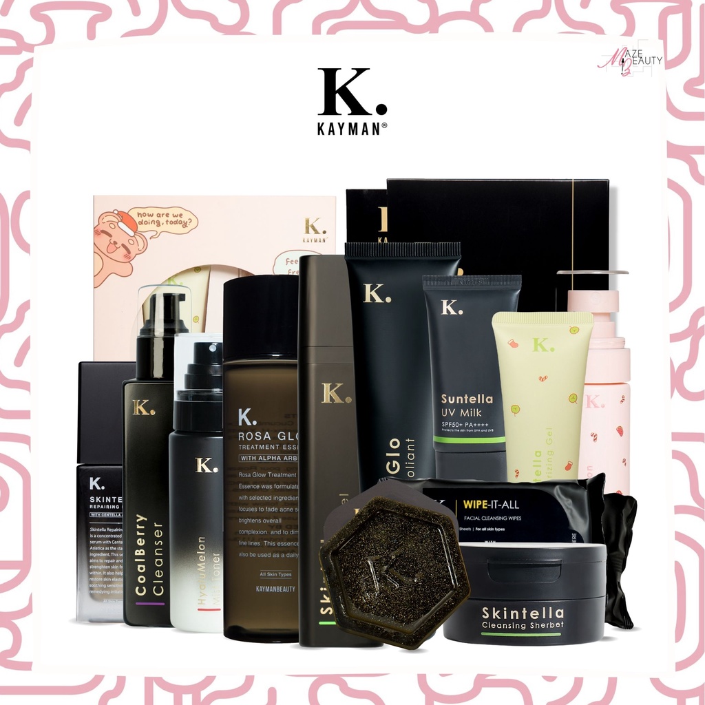 Kayman Beauty Skincare Coalface Soap, Coalberry Cleanser, Rosa Glow ...