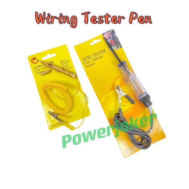 Tester Voltage Test Pen Copper Pencil Electric Circuit Alat Test Wayar ...