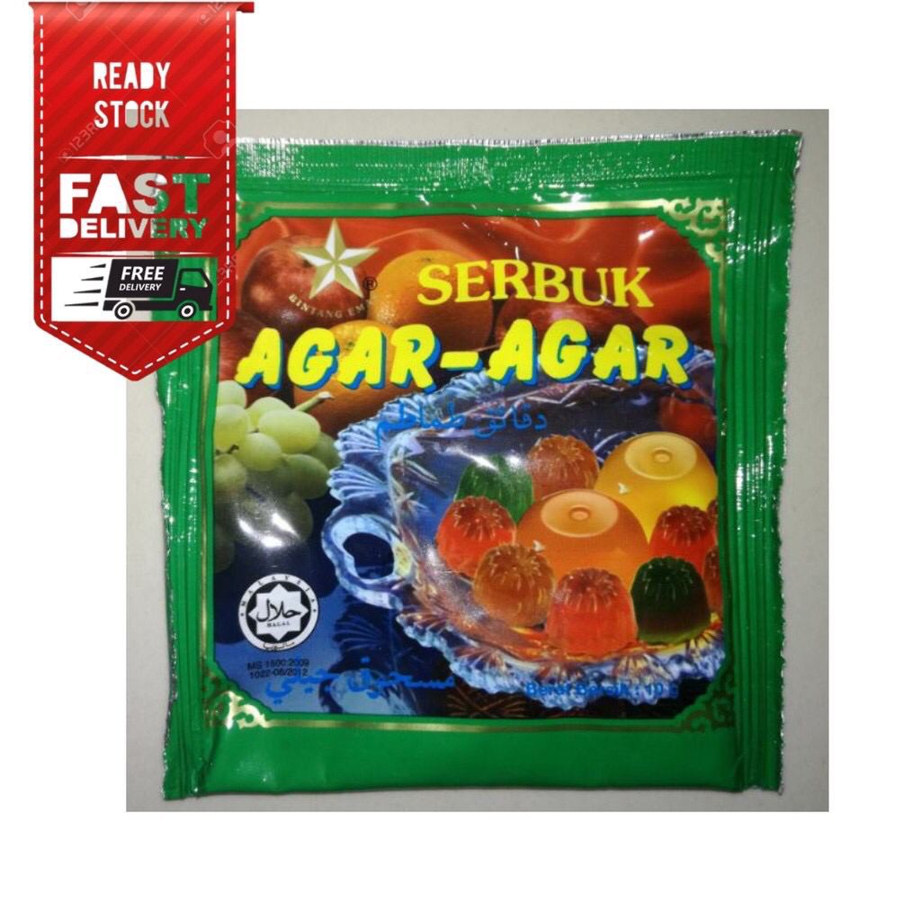 AGAR-AGAR CAP BINTANG EMAS 10G | AGAR-AGAR | AGAR-AGAR BERKUALITI ...