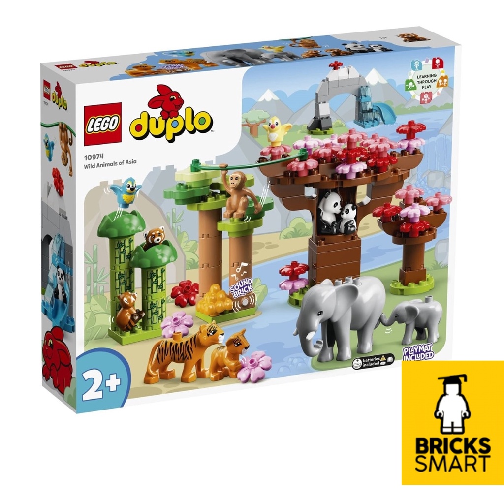 10974 LEGO Duplo Wild Animals of Asia (117 Pieces) | Shopee Malaysia