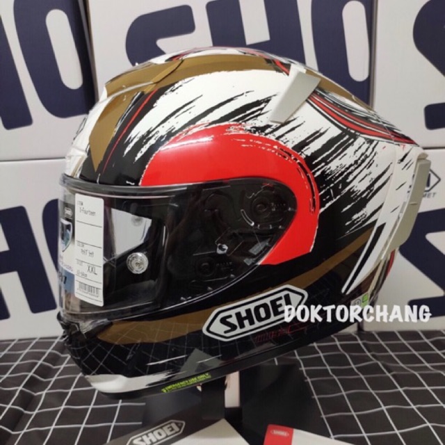 Shoei X-14 Marquez Motegi Lucky Cat Full Face Helmet | Shopee Malaysia