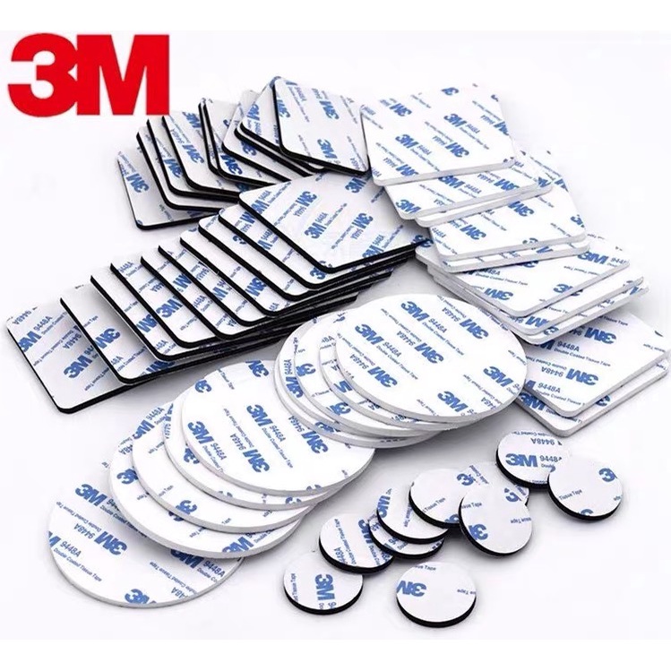 (10 pcs) 3M Eva Strong Trackless Double Sided Tape Sticker Foam 1.5 mm thick | Shopee Malaysia