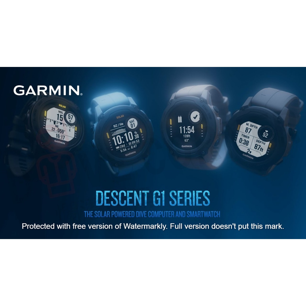 Garmin Descent G1 Dive Computer | Shopee Malaysia
