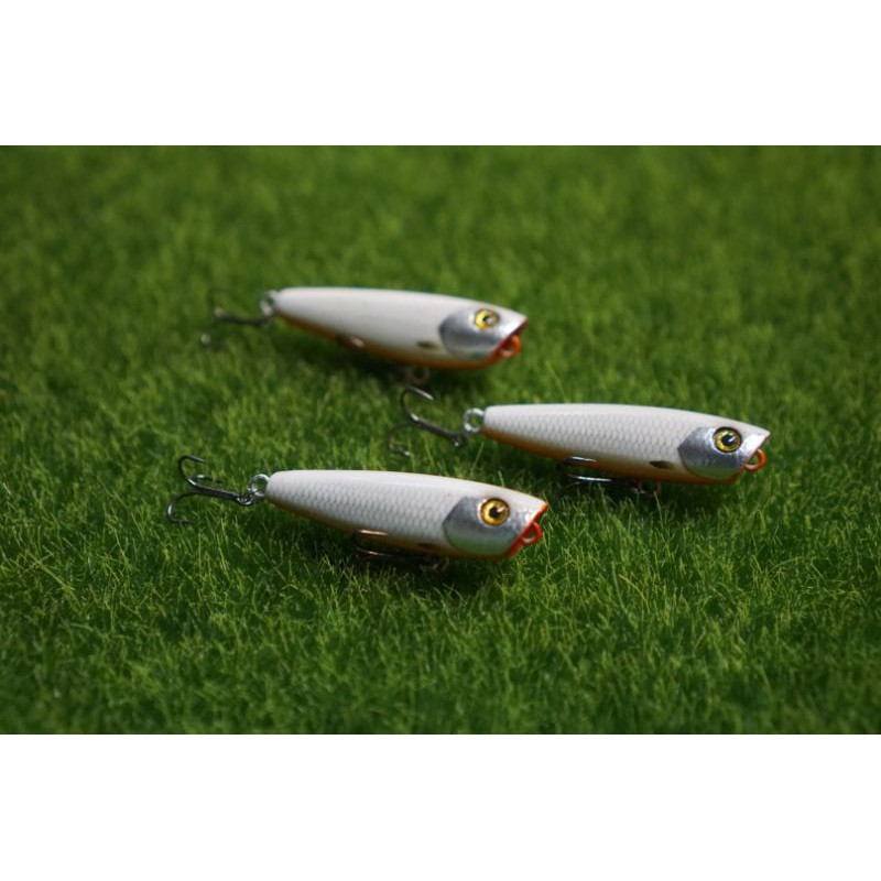 SZ Craft Mini Popper Ultralight Lure ( White ) | Shopee Malaysia
