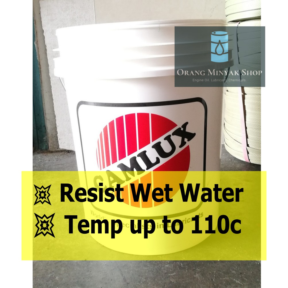💥Camlux Heavy Grease RED💥 15KG Chasis/ Excavator Crane Grease Malaysia ...