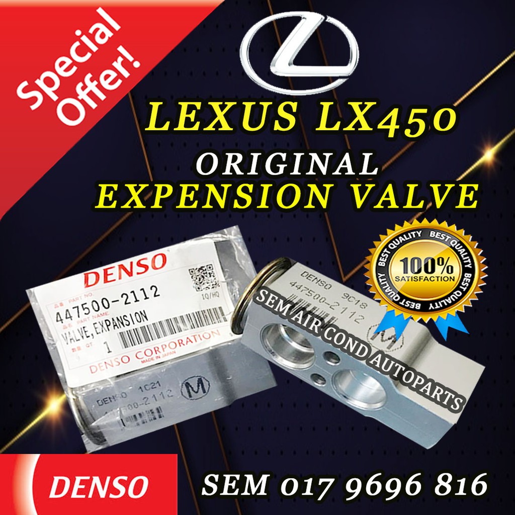 LEXUS LX450 ORIGINAL DENSO EXPENSION VALVE/ EXPANSION VALVE (CAR ...