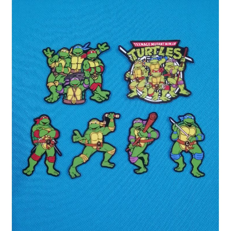 Iron On Patch - Teenage Mutant Ninja Turtles TMNT | Shopee Malaysia