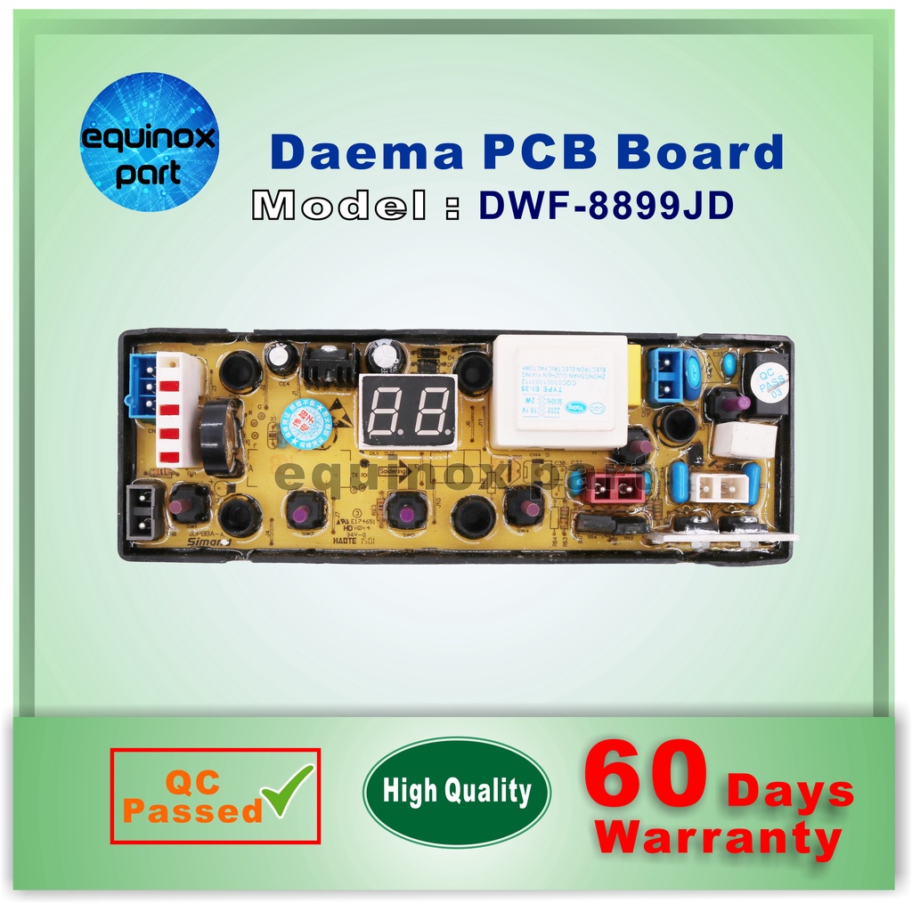 Daema DWF-8899JD Washing Machine PCB Board | Shopee Malaysia