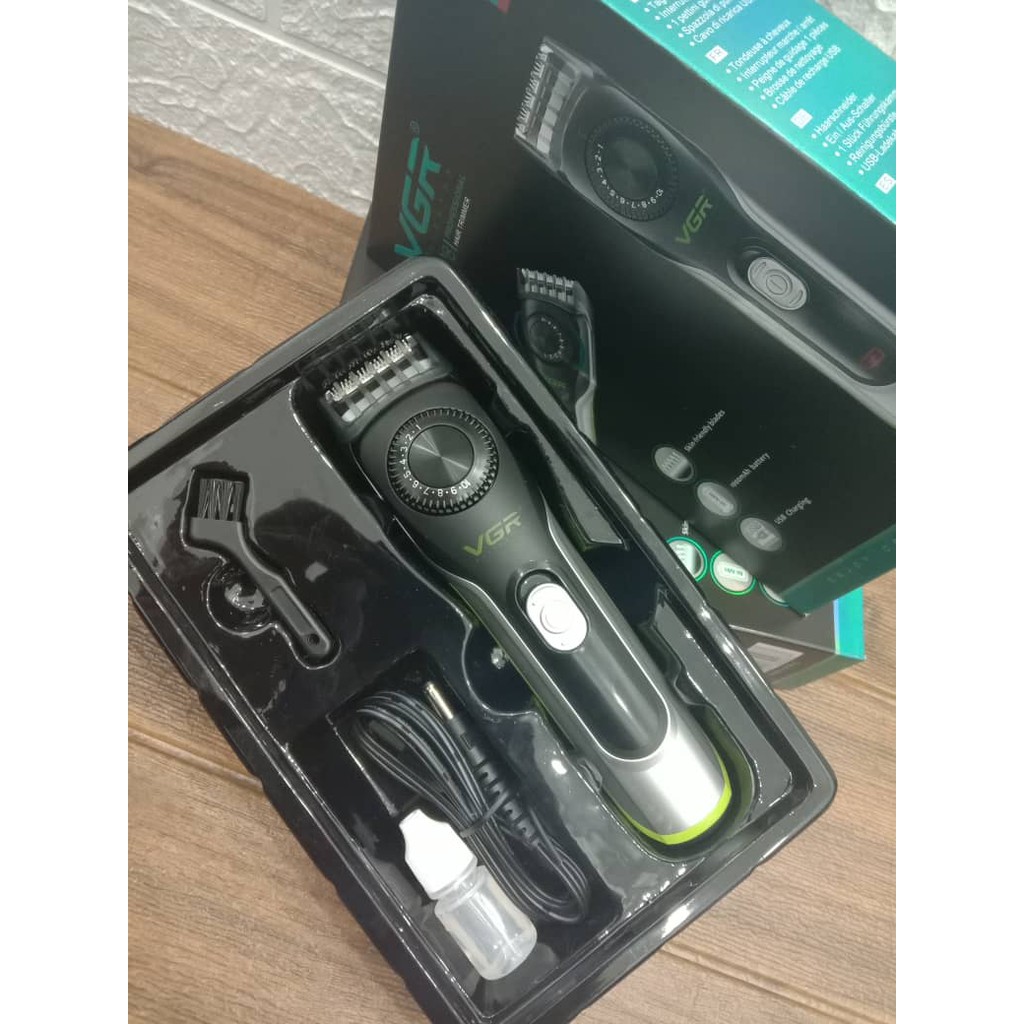 Vgr V-020 Wireless Rechargeable Shaver Hair Trimmer Beard Car Trimer ...