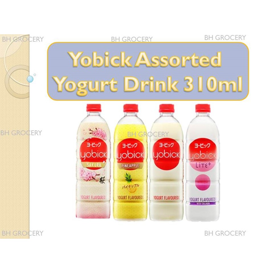 ( Ready Stock ) Yobick Yogurt Drink 310 ml - Pineapple, Original ...