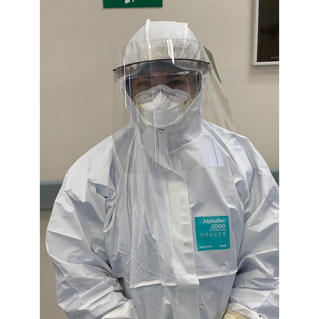 Coverall Ansell AlphaTec 2000 Standard Model MICROGARD d Soft Flexible ...