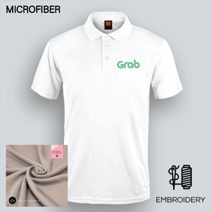 Driver Partner Microfiber Polo Tee T Shirt EMBROIDERY Logo MEDR-117 ...