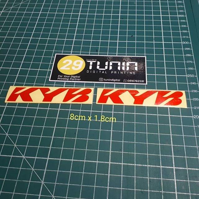 Cutting sticker reflective sheet sticker Kayaba KYB | Shopee Malaysia