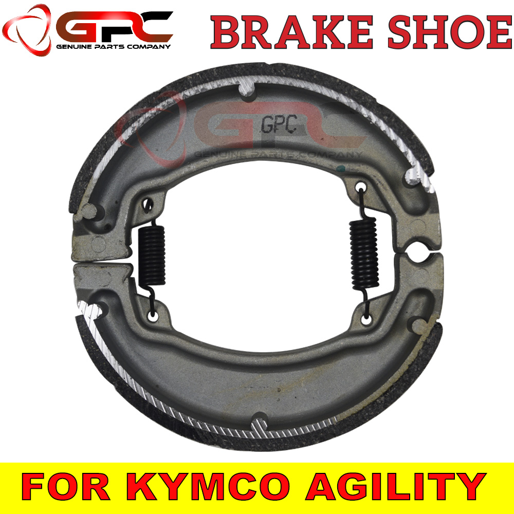 GPC Motorcycle Brake Shoe for Agility, Kymco Agility, Kymco Super 8 150 ...