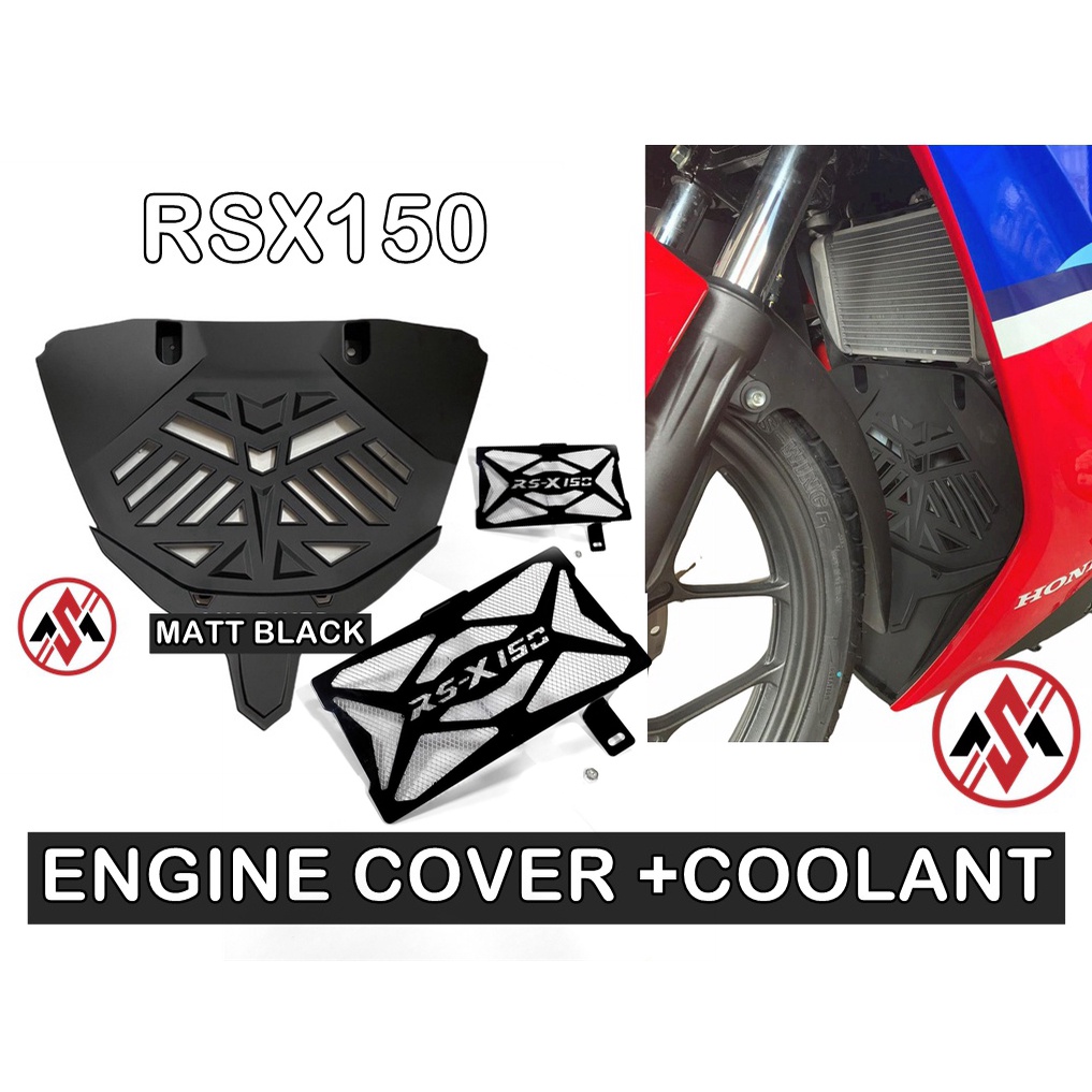 RSX150 WINNER X RS-X RSX150 ENGINE GUARD + RADIATOR COOLANT NET COVER ...