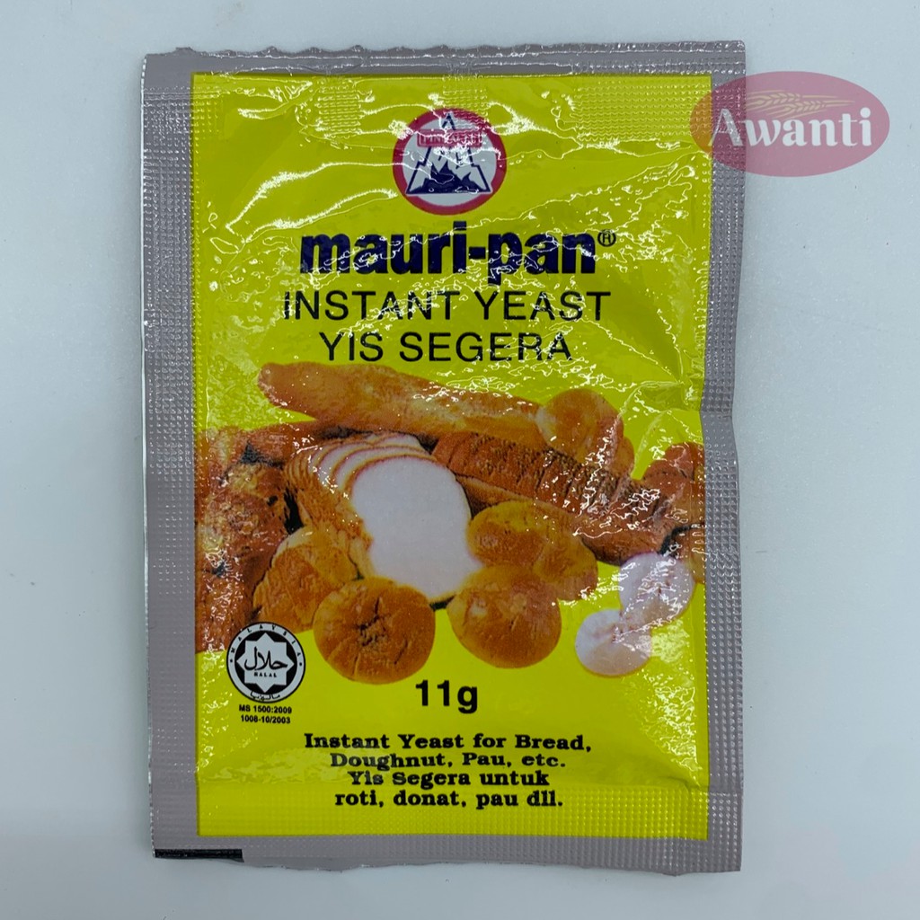 MAURI-PAN INSTANT YEAST 11GM | Shopee Malaysia