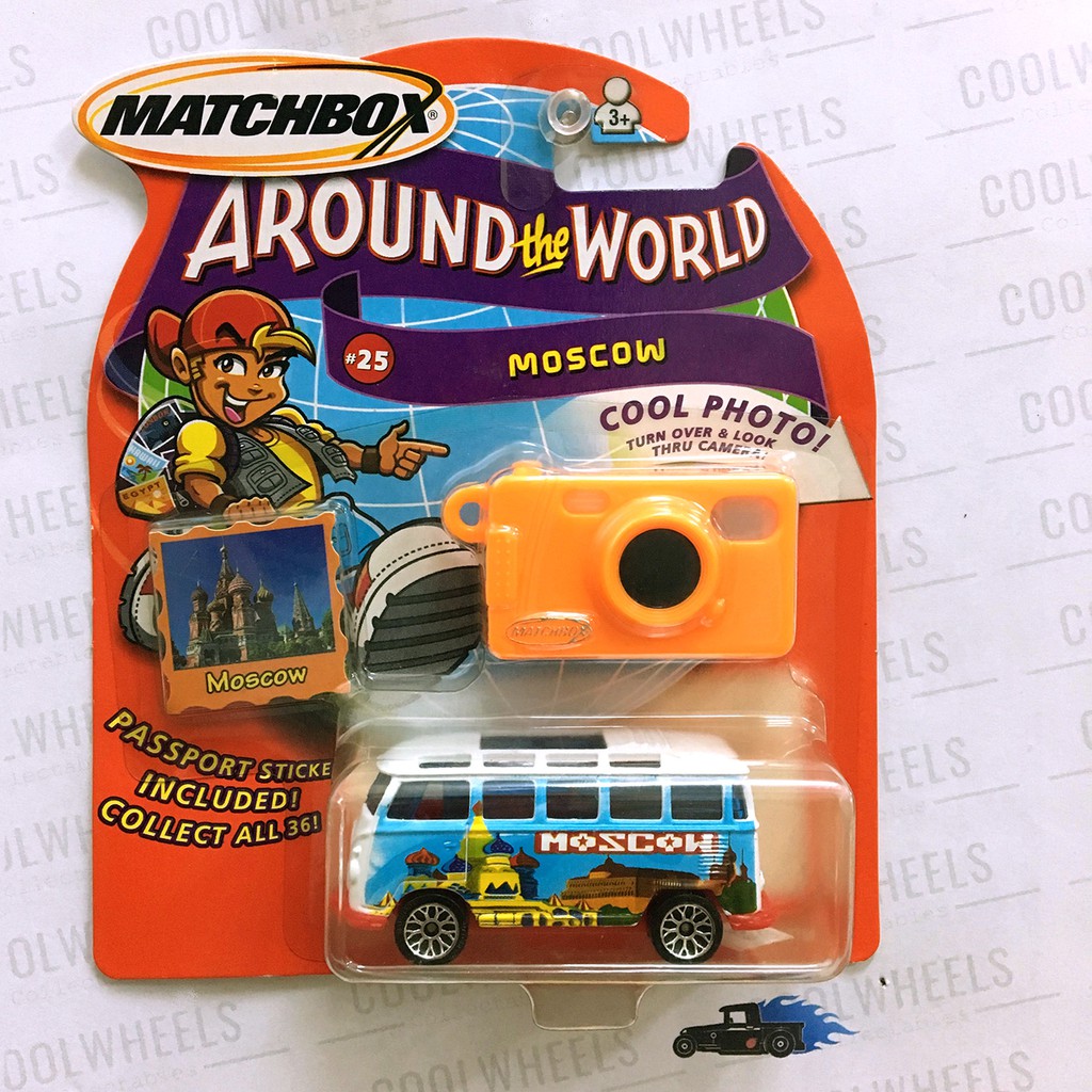 Matchbox 2003 Around The World VW Transporter Bus | Shopee Malaysia