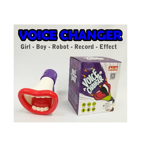 VOICE CHANGER TOY SPEAKER MIC - WITH SOUND EFFECT TOO! | Shopee Malaysia