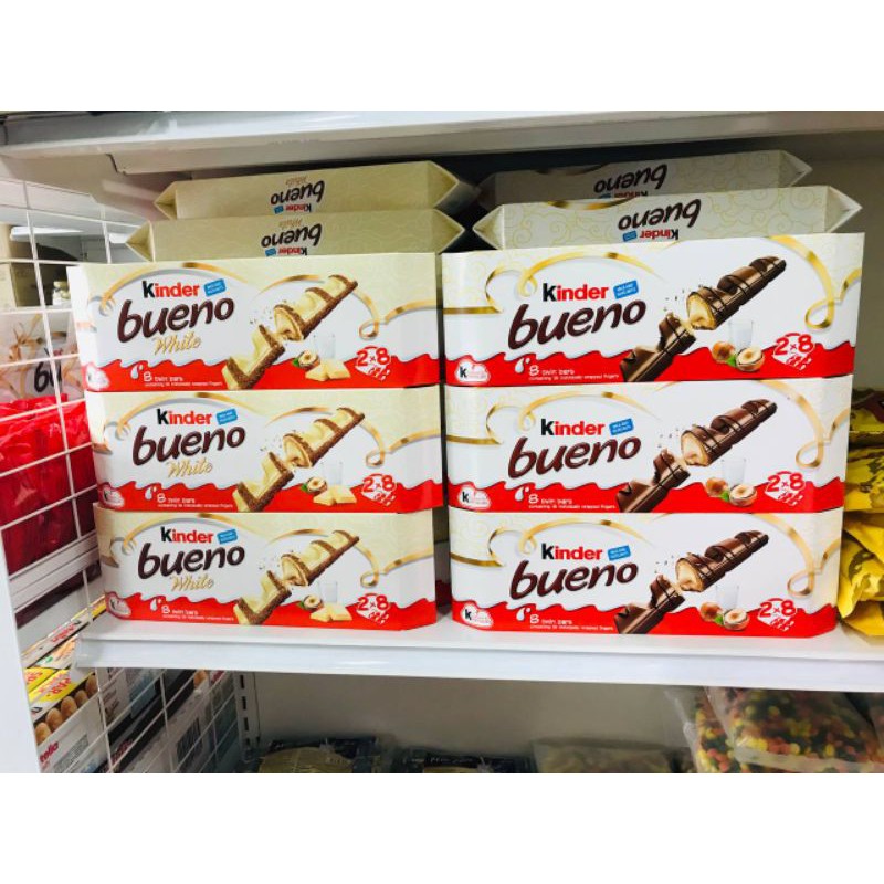 Kinder Bueno Pack Besar twins choc x8 🔥🔥 | Shopee Malaysia