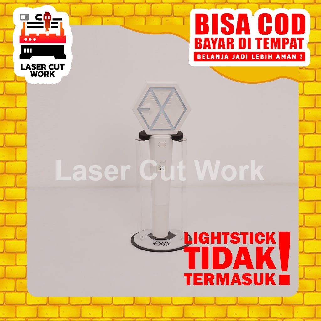 Exo Lightstick Standing Version 1/2/3 | Custom Acrylic Light Stick ...