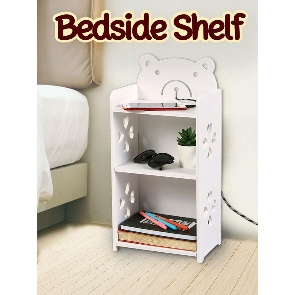 Children Bedside Shelf + 3 in 1 Set Hello Kitty Wall Mounted Rack / Rak ...