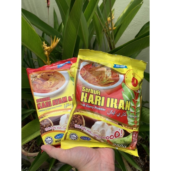 🔥READYSTOCK🔥 REMPAH KARI CAP O AYAM&DAGING/IKAN 250GRAM | Shopee Malaysia