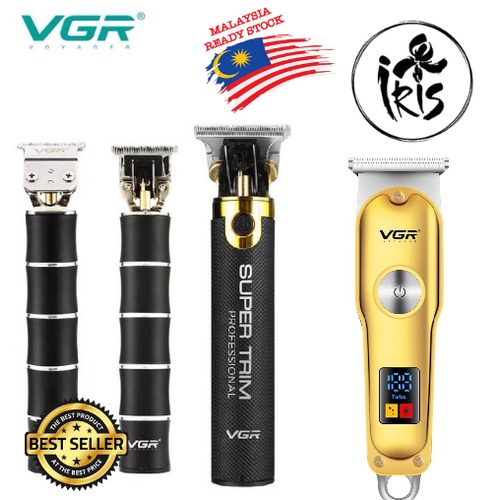 🔥KL STOCK🔥 VGR Hair Clipper Rechargeable HairTrimmer Men Beard Cutting ...