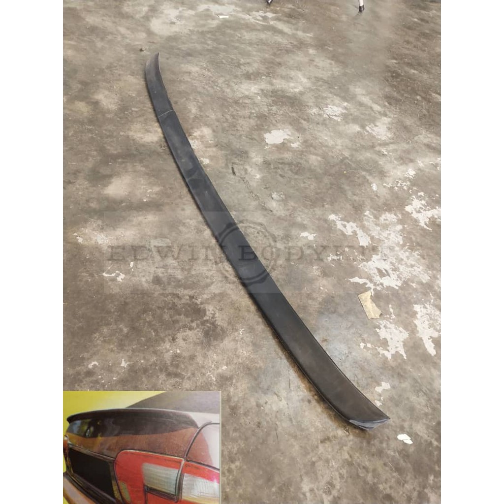 Wira Aeroback Spoiler SE Bodykit Belakang Wing Pu Material Proton Wira ...