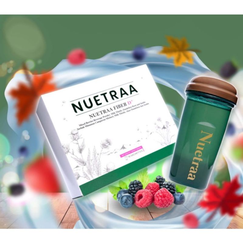 NUETRAA FIBER ( DETOX & COLON HEALTH)FREE SHAKER 🍼 | Shopee Malaysia