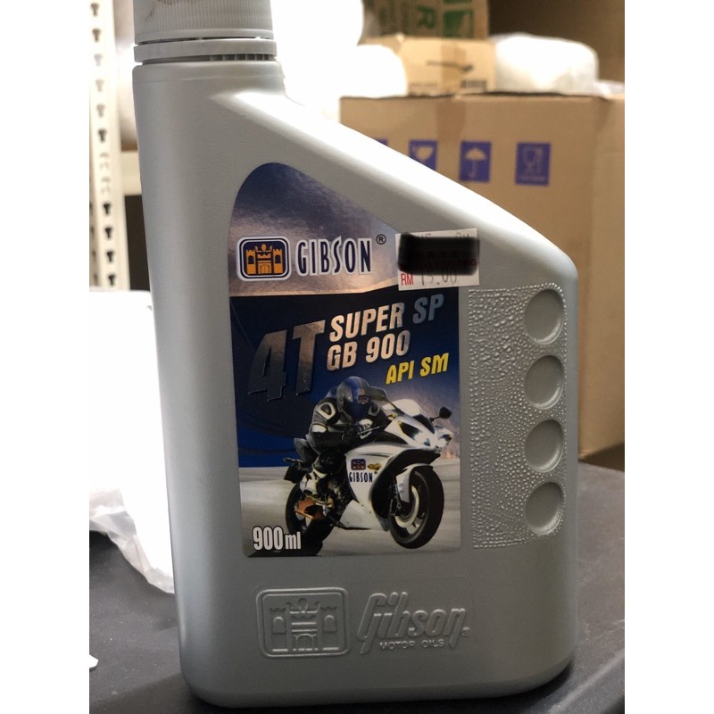 🔥READY STOCK🔥4T Oil Motor GIBSON SUPER SP GB 900 (900ml) | Shopee Malaysia