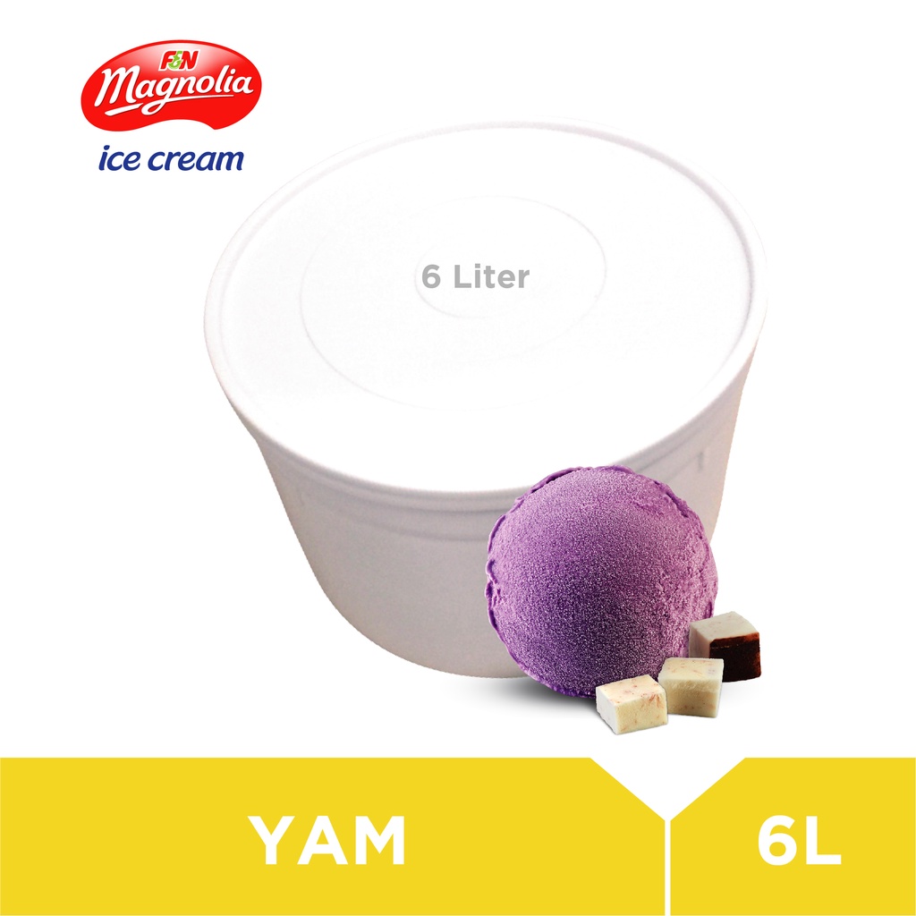 Magnolia Yam 6L Ice Cream | Shopee Malaysia