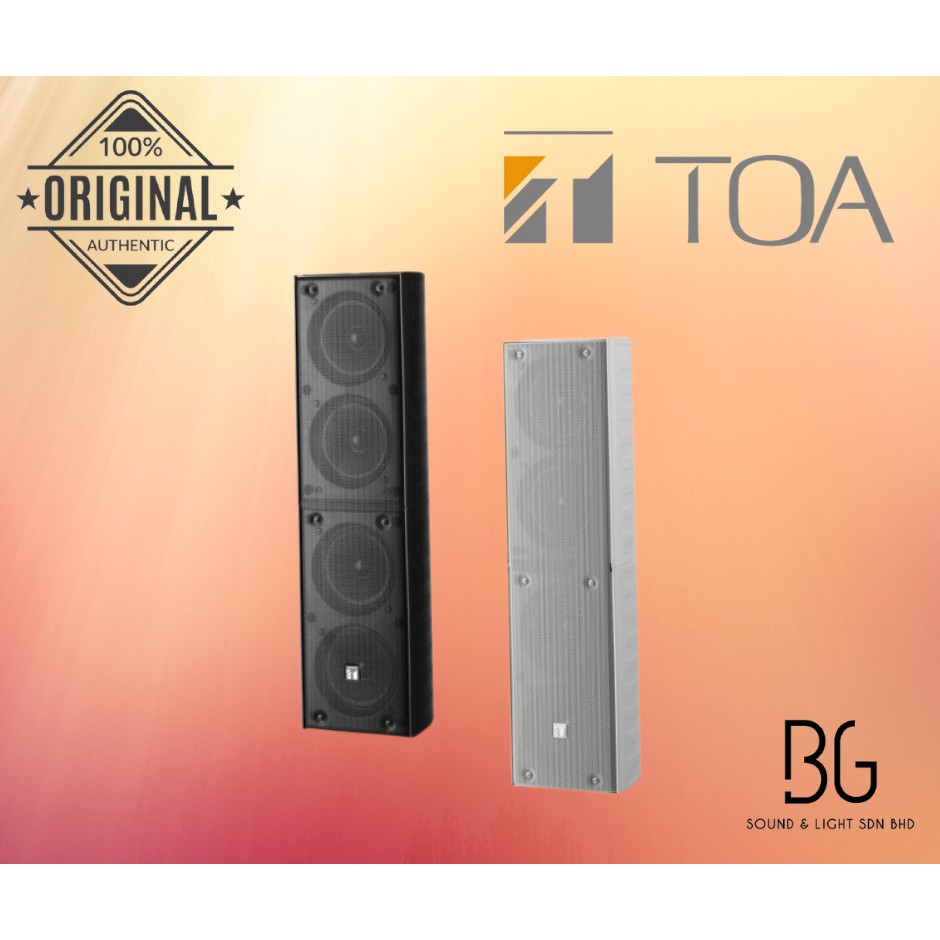 TOA TZ406 Column Speaker 40W (TZ-406) (Black/White) | Shopee Malaysia