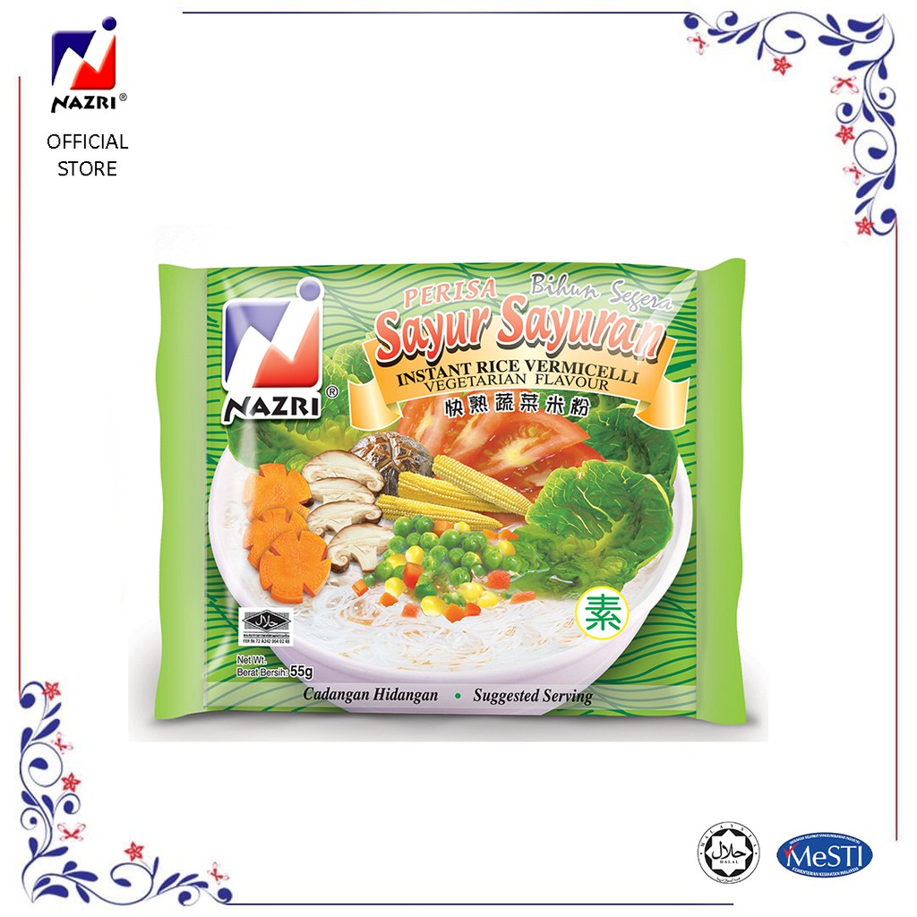 NAZRI Bihun Segera Pelbagai Perisa (5pcs)/NAZRI Instant Rice Vermicelli ...
