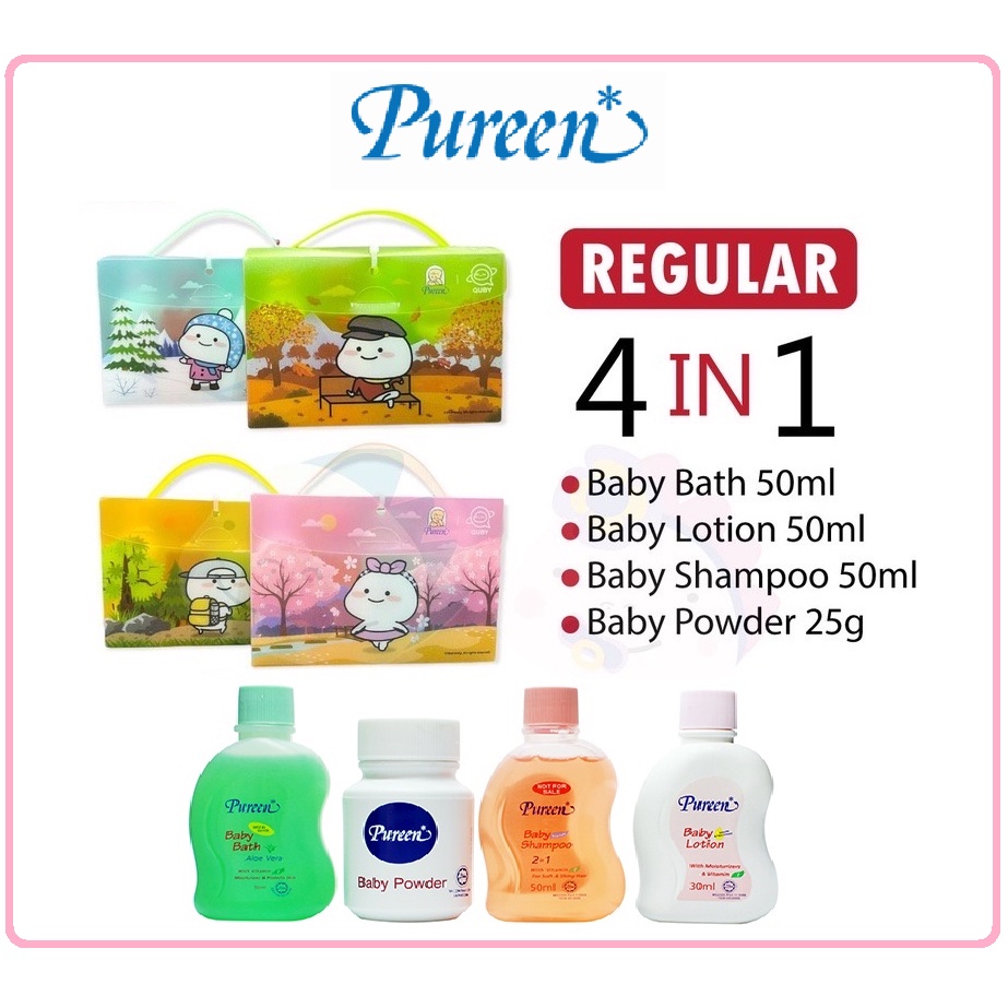 Pureen Cuties Limited Edition Travel Pack (Regular) | Shopee Malaysia